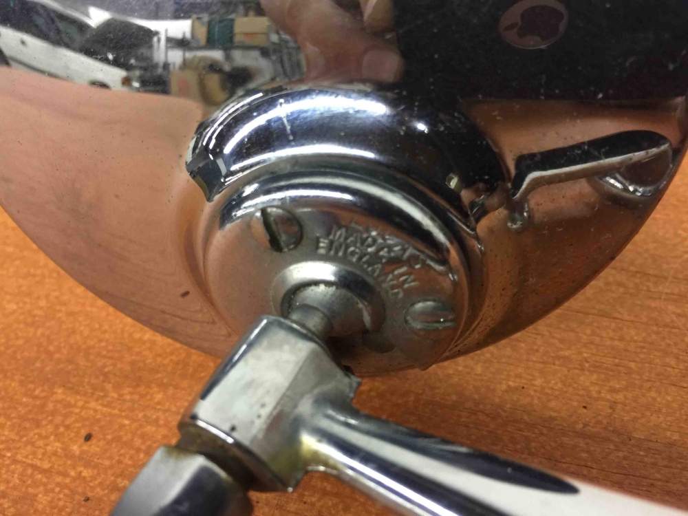 Lucas Car Mirror England Fender Wing Mirror BS1004A - For Sale, Seattle WA