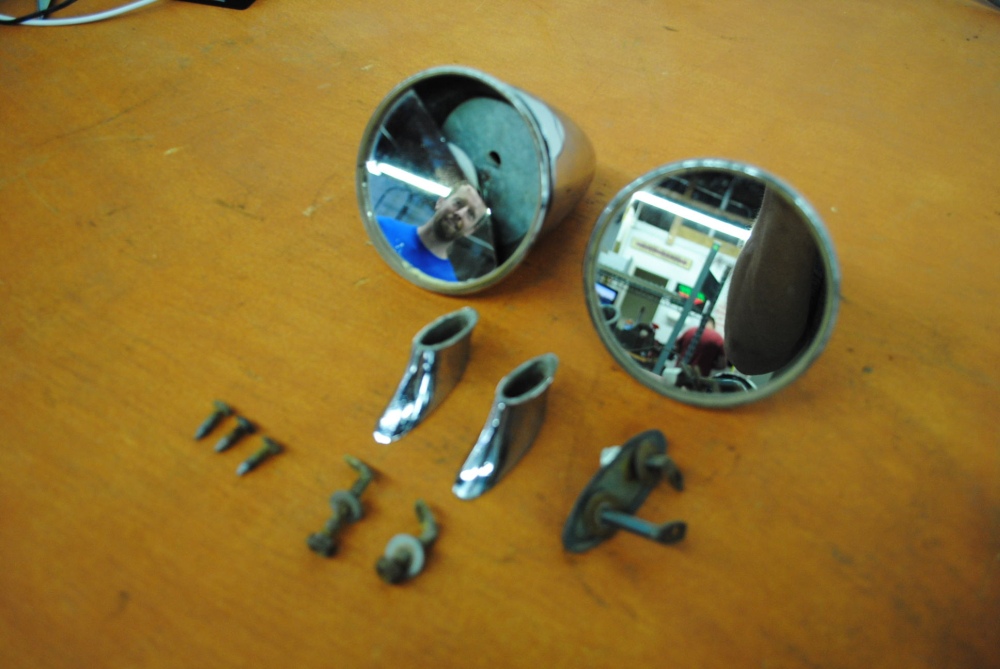 Talbot and Co Berlin Side Mirrors for Porsche Jaguar Mercedes Ferrari ...