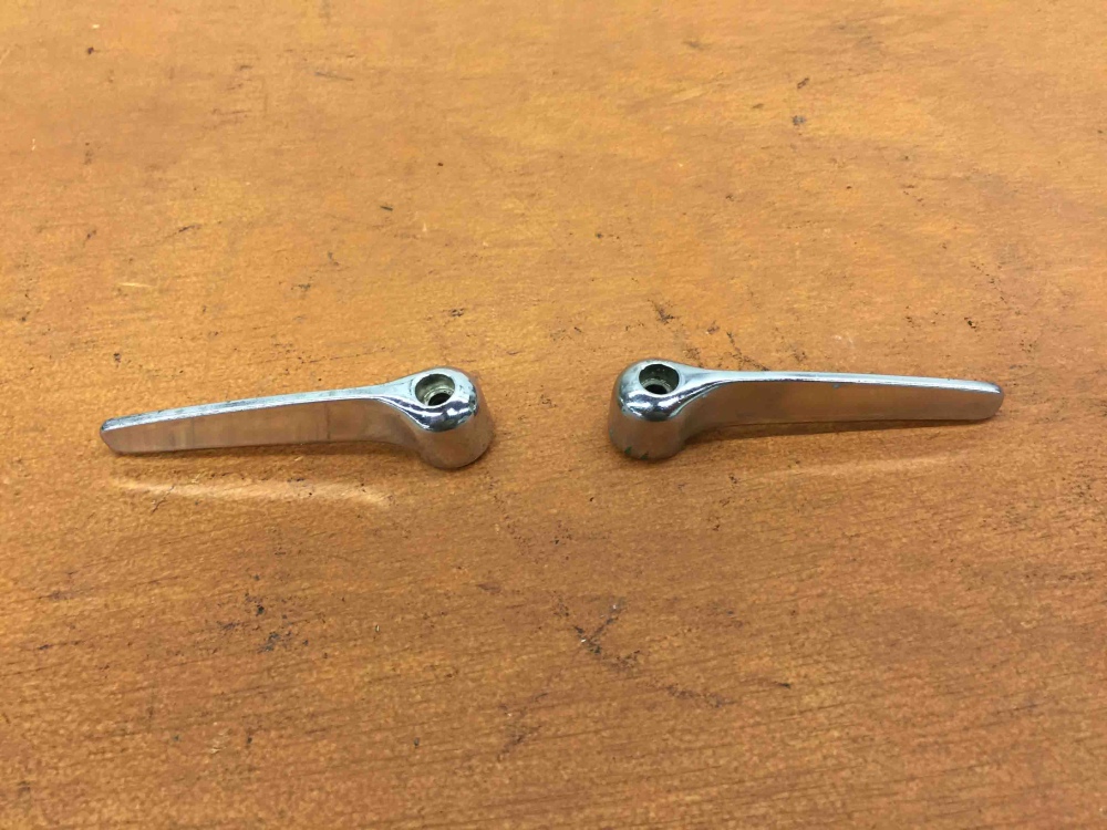 JAGUAR XKE Series II 2 Chrome DOOR HANDLES - For Sale, Seattle WA