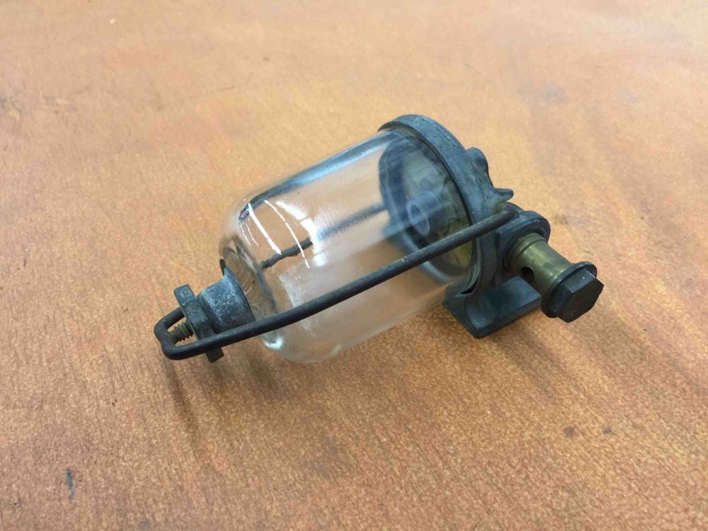 Jaguar XKE E-type AC Firewall Fuel Filter Very Nice!!! - For Sale ...