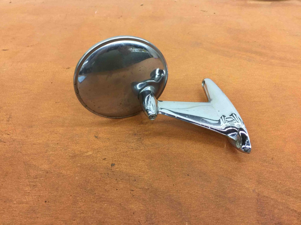 Vintage Antique CHROME MIRROR SIDE REAR VIEW FENDER DOOR 2120 Joma ...