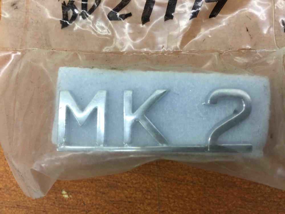NOS JAGUAR MK2 MARK 2 CHROME EMBLEM BADGE NEW OLD STOCK - For Sale ...