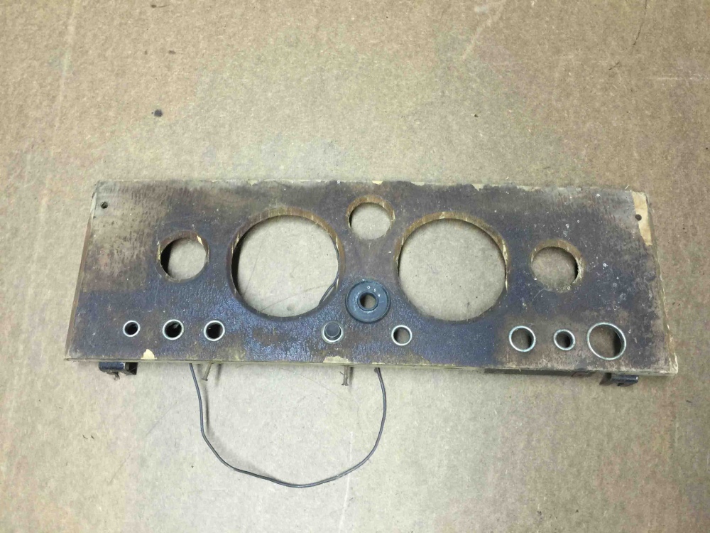 JAGUAR XK150 GAUGE CLUSTER WOOD DASHBOARD PANEL ORIGINAL - For Sale ...
