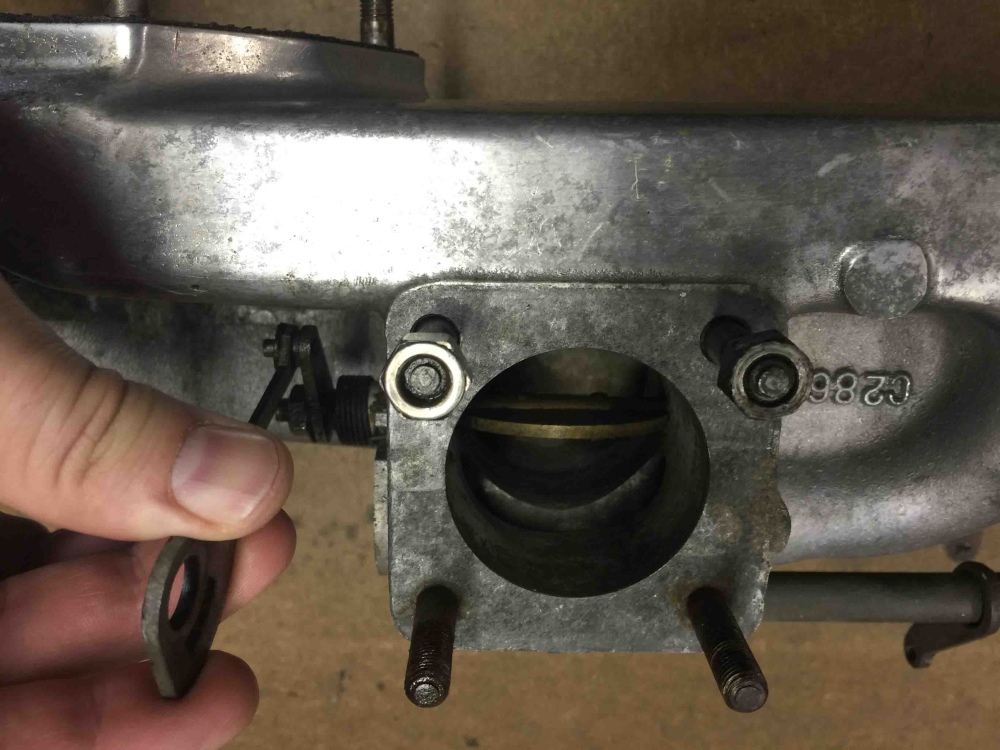Jaguar XKE E-Type Intake Manifold Stromberg Carburetor Linkage Original ...