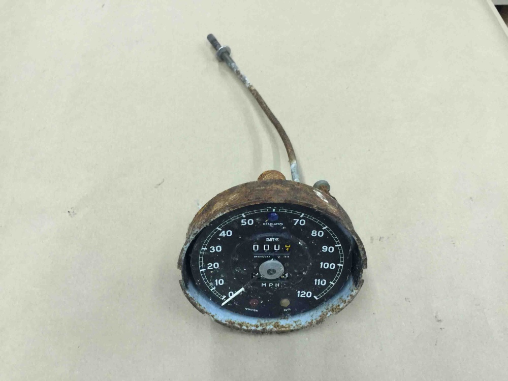 Jaguar MK2 Mark 2 SMITHS Speedometer Speedo Gauge S1 SN6317 04A 1312 ...