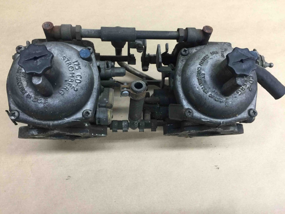 Zenith Stromberg 175 CD2 Carburetor Set of 2 Jaguar Triumph MG Volvo ...