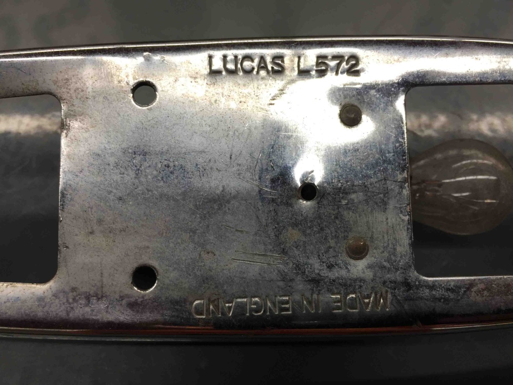 ROOTES RELIANT HILLMAN REAR LUCAS L572 EARLY LAMP - For Sale, Seattle WA