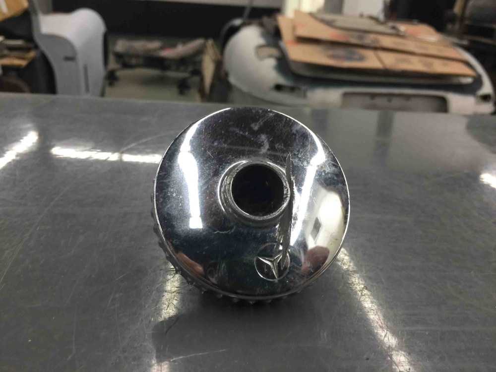 Mercedes Benz 230sl Pagoda Fuel Filler Door Gas Cap Chrome Genuine ...
