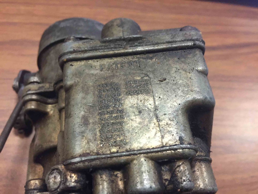 Carter YF Carburetor YF2100S D 1 798 C 917 6 740 GM Chevy - For Sale ...