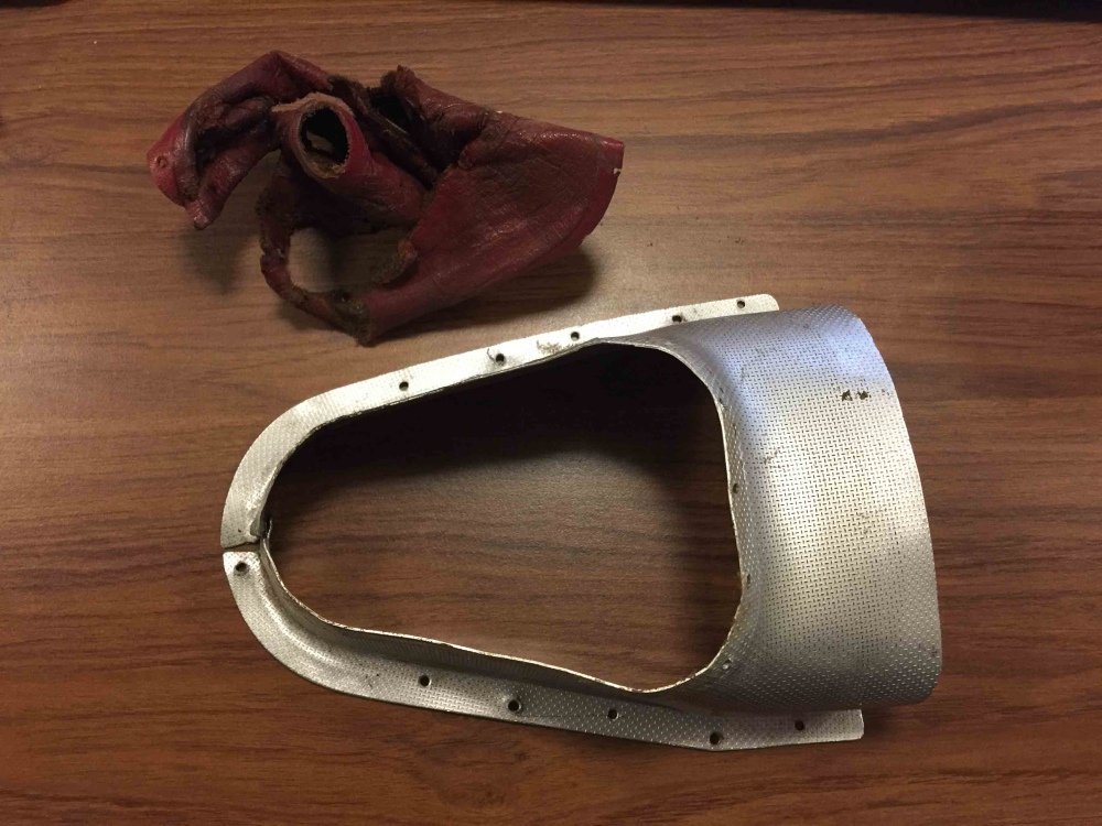Jaguar XKE E Type Aluminium Center Console Chrome Trim Original Genuine ...