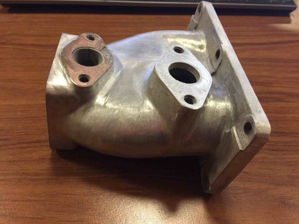 Jaguar XKE E Type 3.8 Triple SU Intake Manifold Carburetor Carb Series ...