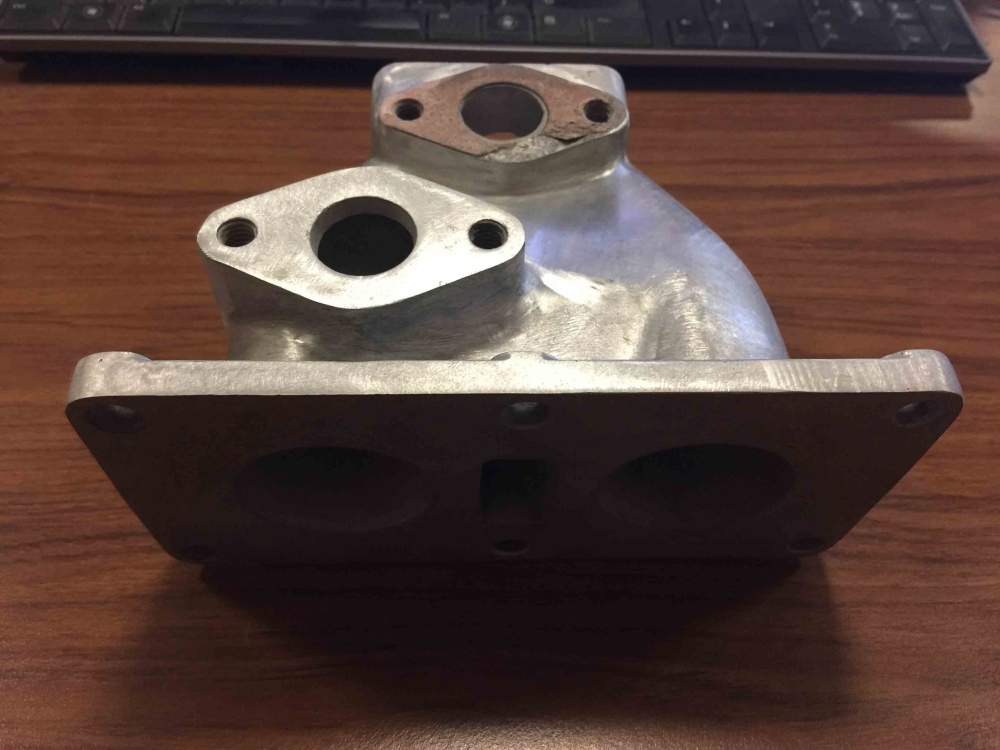 Jaguar XKE E Type 3.8 Triple SU Intake Manifold Carburetor Carb Series ...
