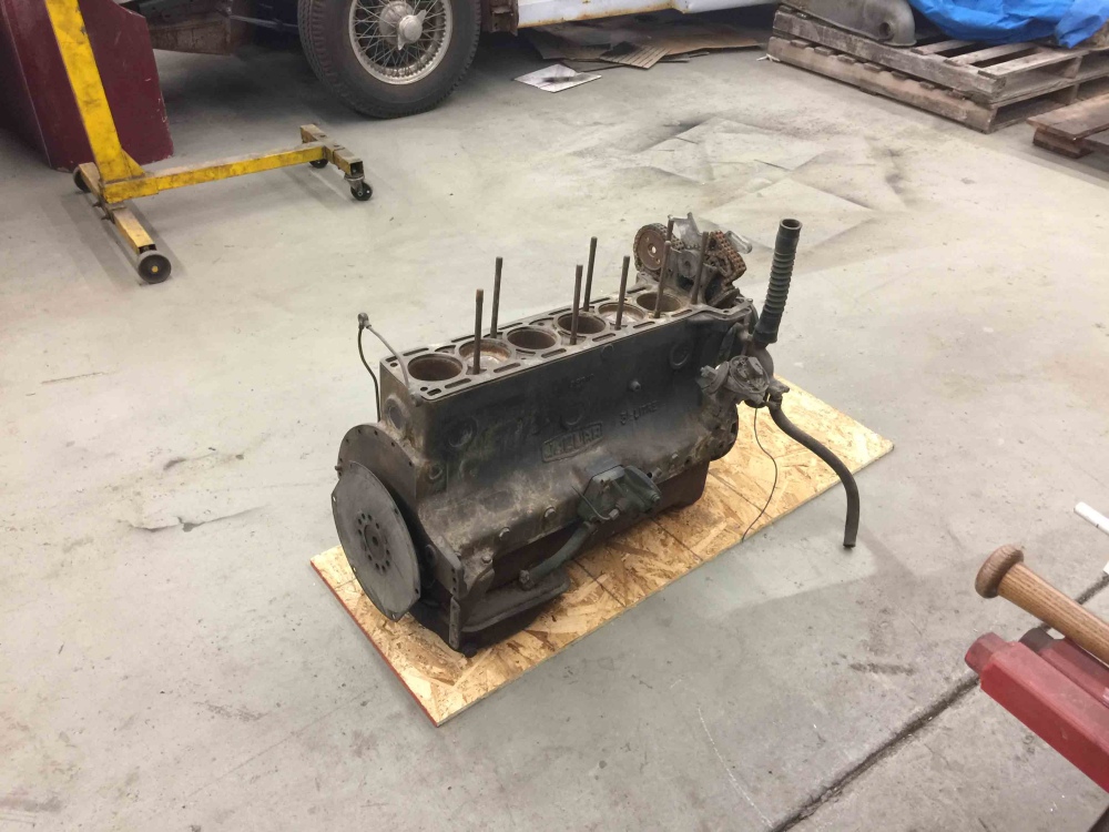 Jaguar XK150 Engine Motor XK 150 V3090-8 C8610 FF 3.5 Liter - For Sale ...