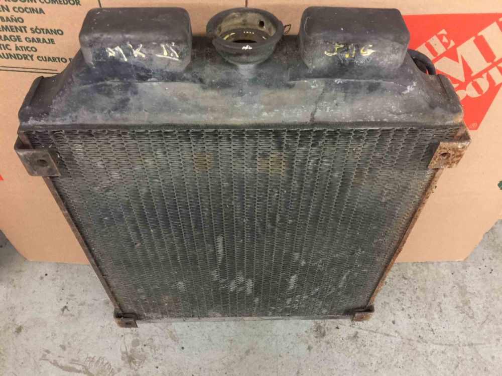 Jaguar MK7 Mark 7 3.5 Liter Radiator OEM Original Vintage 1950s - For ...