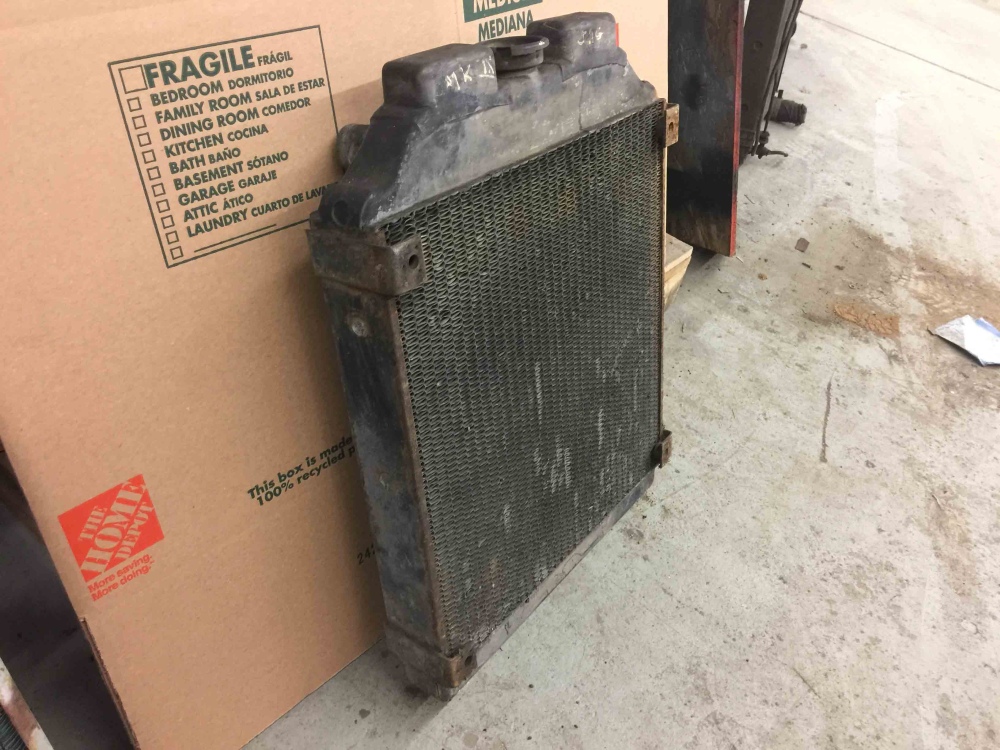 Jaguar MK7 Mark 7 3.5 Liter Radiator OEM Original Vintage 1950s - For ...
