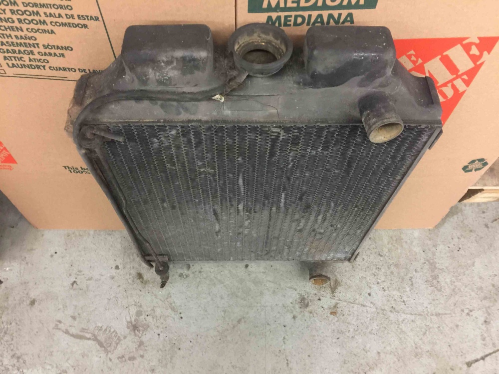Jaguar MK7 Mark 7 3.5 Liter Radiator OEM Original Vintage 1950s - For ...