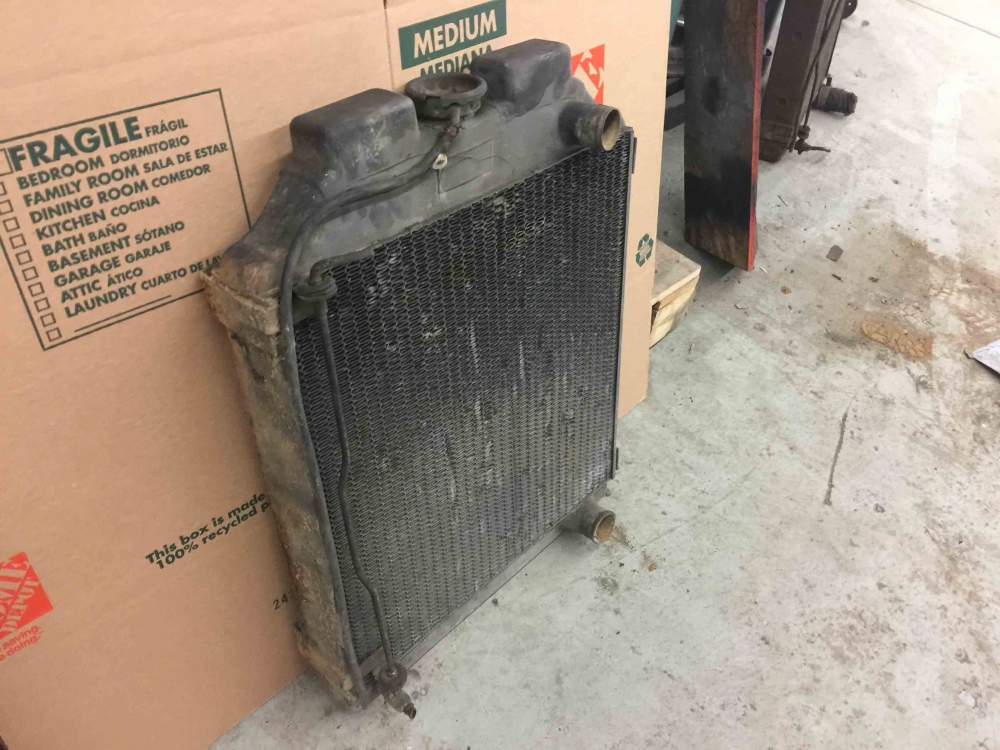 Jaguar MK7 Mark 7 3.5 Liter Radiator OEM Original Vintage 1950s - For ...