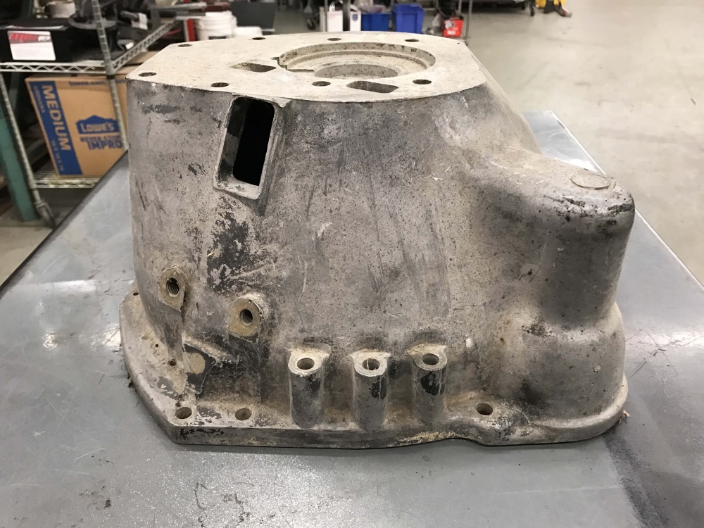 Jaguar XKE E Type Moss Gearbox Transmission Bell Housing 3.8 4.2 D1106 ...