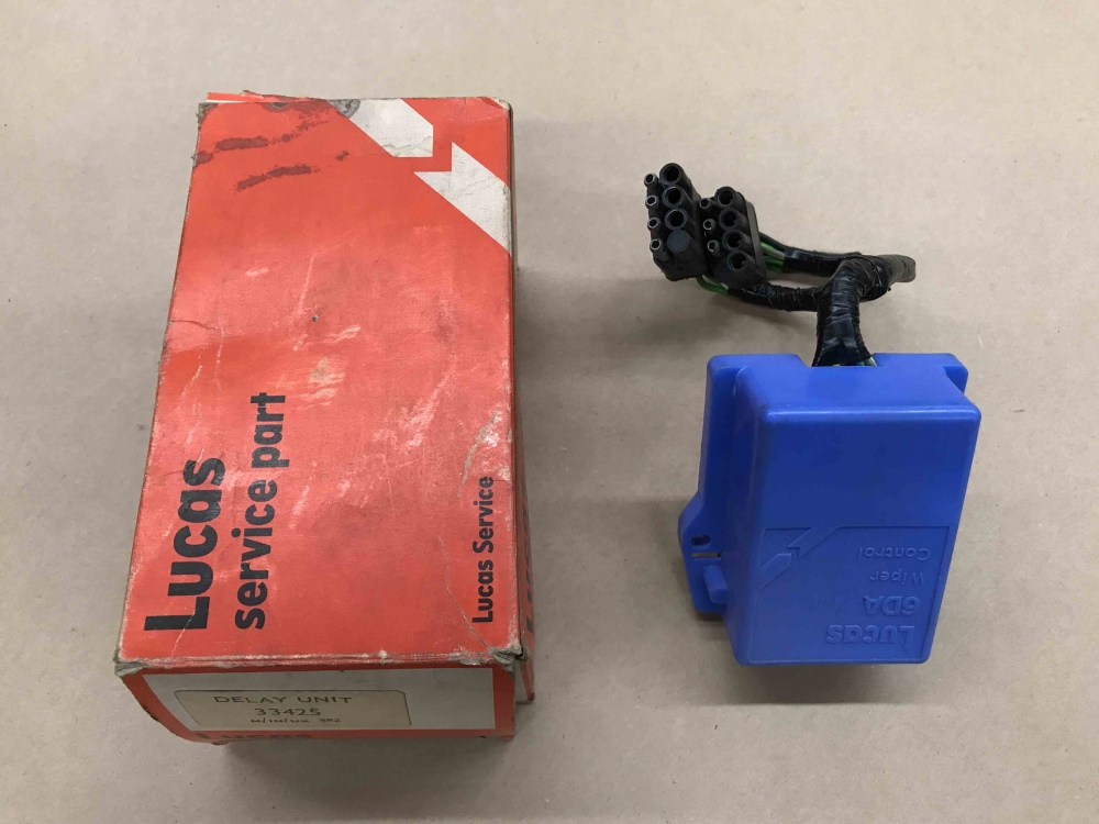 LUCAS 6DA Wiper Control 33425A 12V Delay Unit Triumph TR7 TR8 Delorean ...