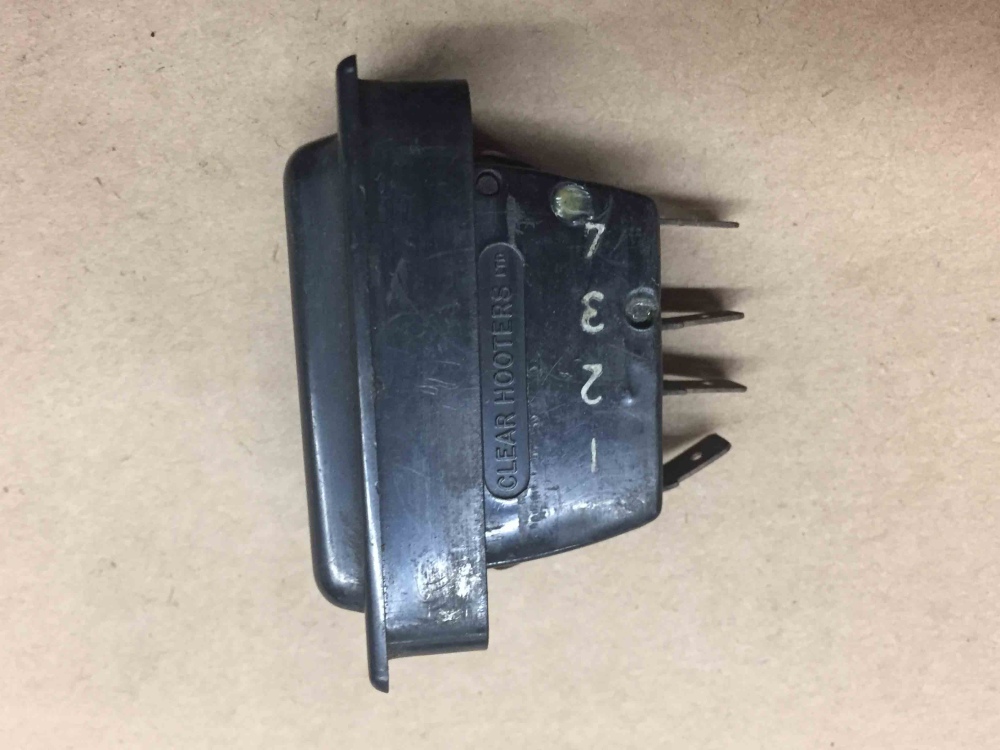 CLEAR HOOTERS Triumph TR6 wiper switch - For Sale, Seattle WA