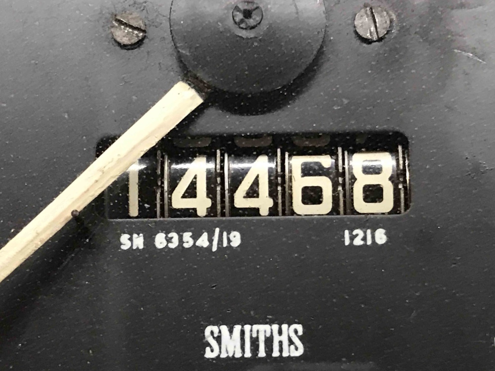 SMITHS Speedometer Speedo Gauge SN 6354 19 1216 Jaguar XK XK120 MK2 MK7 ...