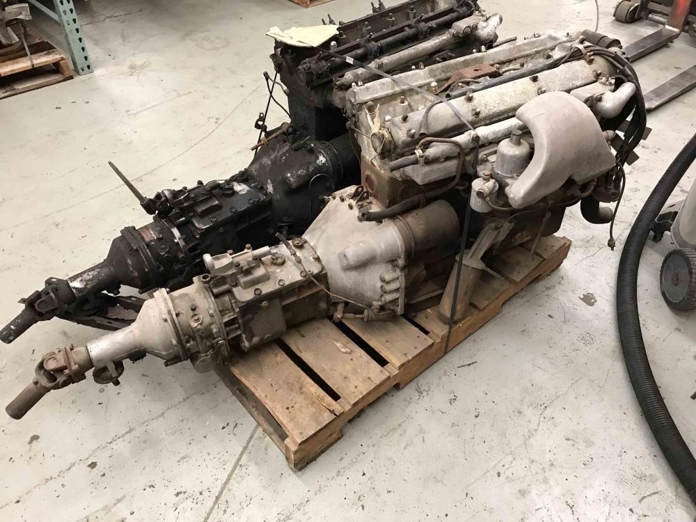 JAGUAR 3.8 Liter MK 2 ENGINE Overdrive Manual Transmission XKE XK150 ...
