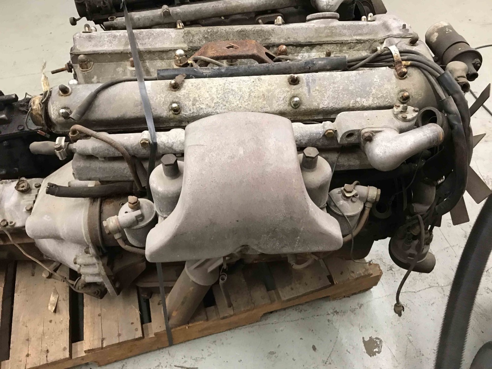 JAGUAR 3.8 Liter MK 2 ENGINE Overdrive Manual Transmission XKE XK150 ...