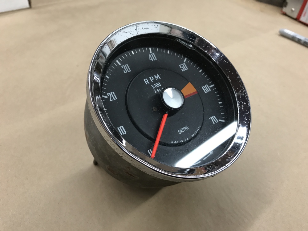 Triumph GT6 SMITHS Tachometer RPM Gauge RN 2317 01 Instrument X100 3 55 ...
