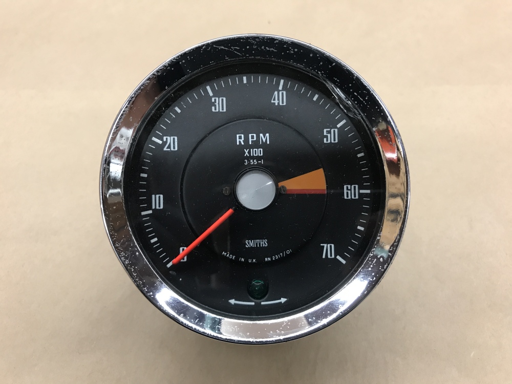 Triumph GT6 SMITHS Tachometer RPM Gauge RN 2317 01 Instrument X100 3 55 ...