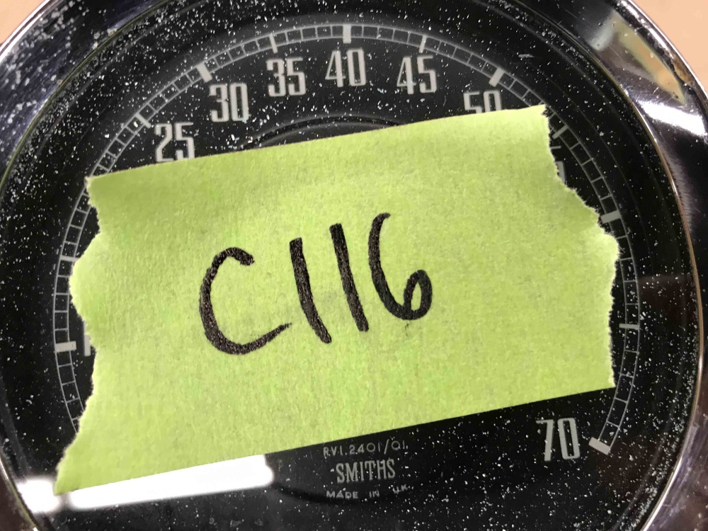 Austin Healey Sprite MG MGB Midget SMITHS Tachometer Tach RPM Gauge RVI ...