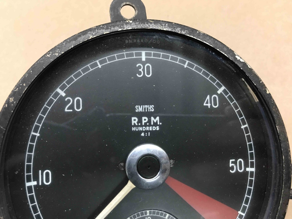 Jaguar XK120 XK 120 MK1 MK2 SMITHS Tachometer Tach RPM Gauge RN 7460 00 ...