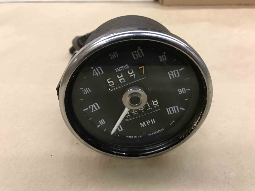 Austin Healey Sprite MG Midget SMITHS Speedometer Speedo MPH Gauge SN 5226 09 A - For Sale ...