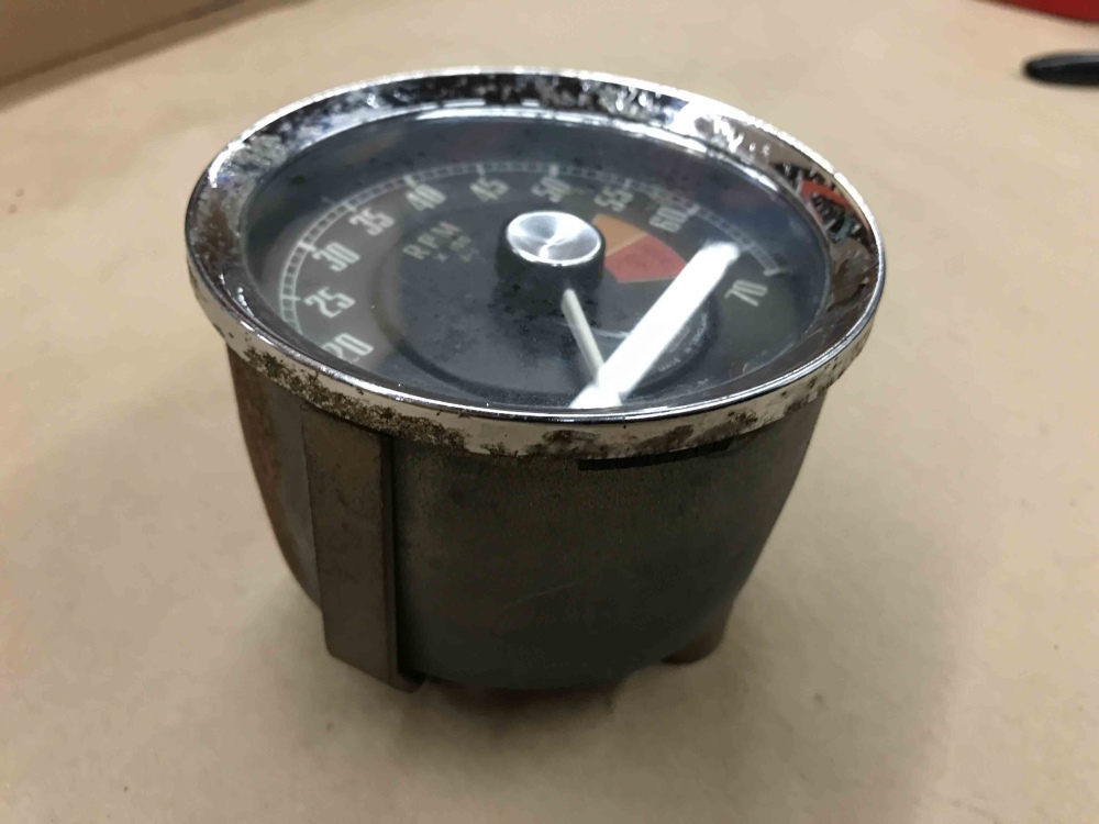 MG MGA 1500 1600 JAEGER Tachometer Tach RPM Gauge RN 2350 01 Ignition ...