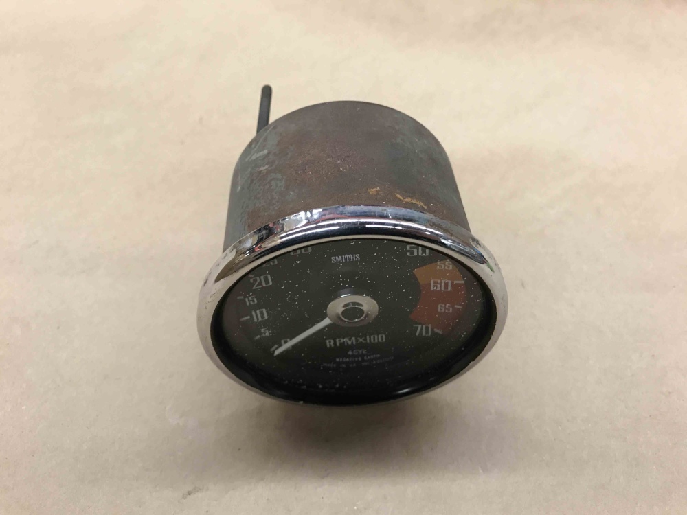 Austin Healey Sprite MG MGB Midget SMITHS Tachometer Tach RPM Gauge RVI 1433 00 - For Sale ...