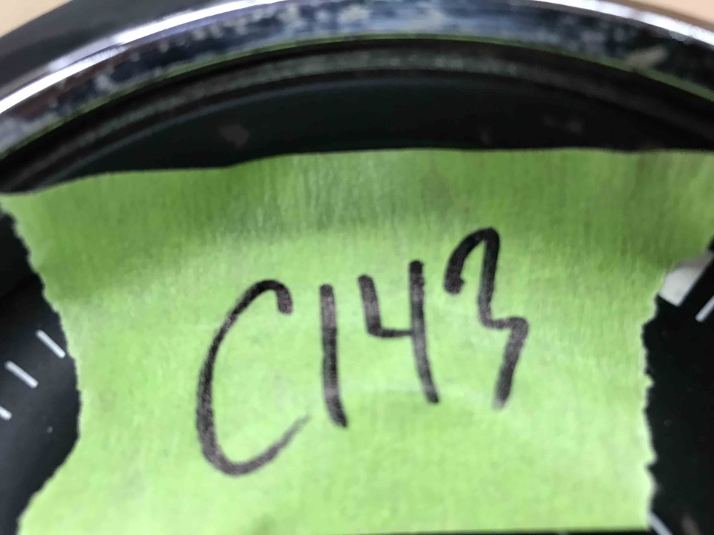 Triumph TR4 TR4A JAEGER Speedometer Speedo MPH Gauge SN 6313 09 ...