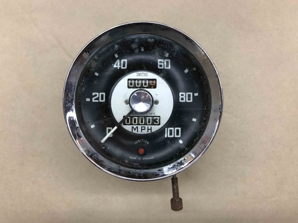 Austin Healey Bugeye Sprite Speedometer Speedo MPH Gauge SN 6155 10 MK1 ...