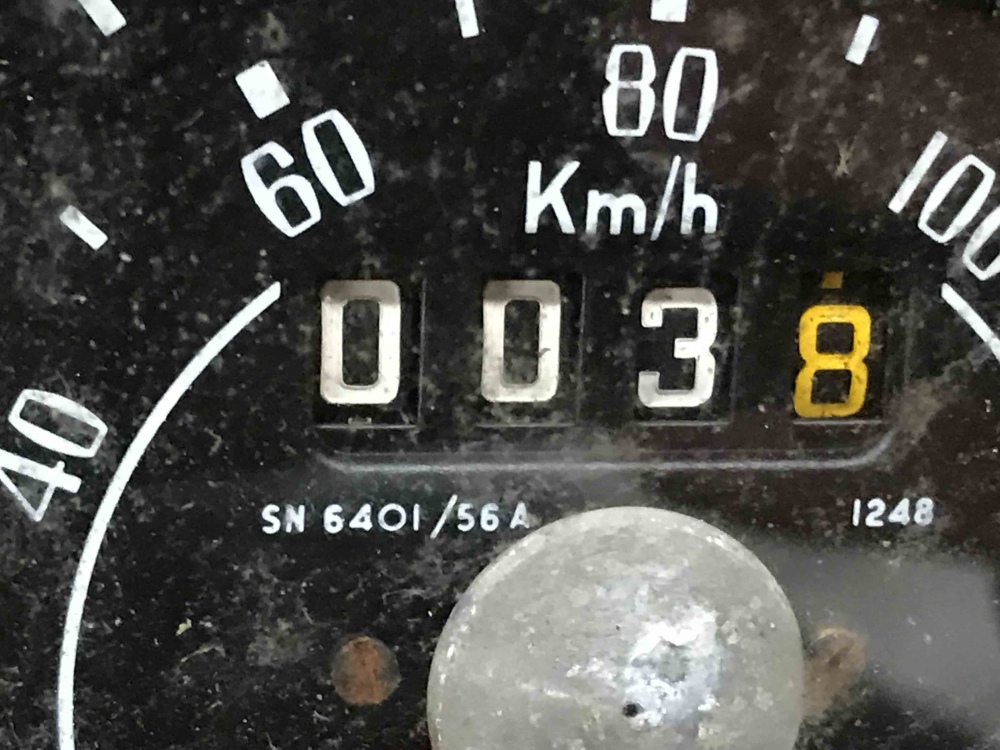Triumph Herald JAEGER Speedometer Speedo MPH Gauge SN 6401 56 A ...
