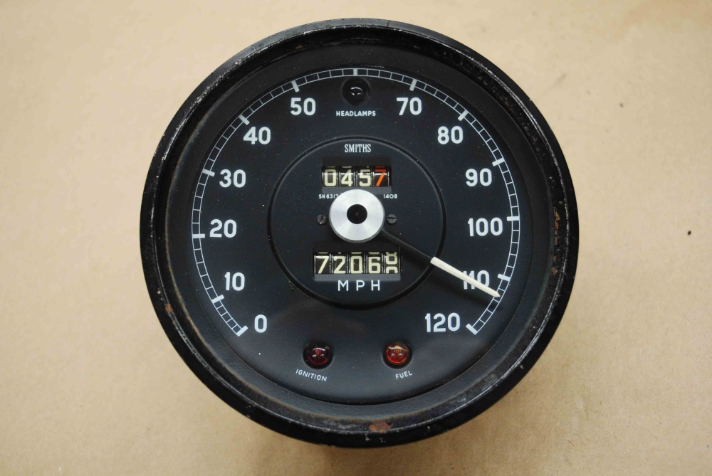 Jaguar MK2 Speedometer Smiths SN 6317/02 Tag says Bad - For Sale ...
