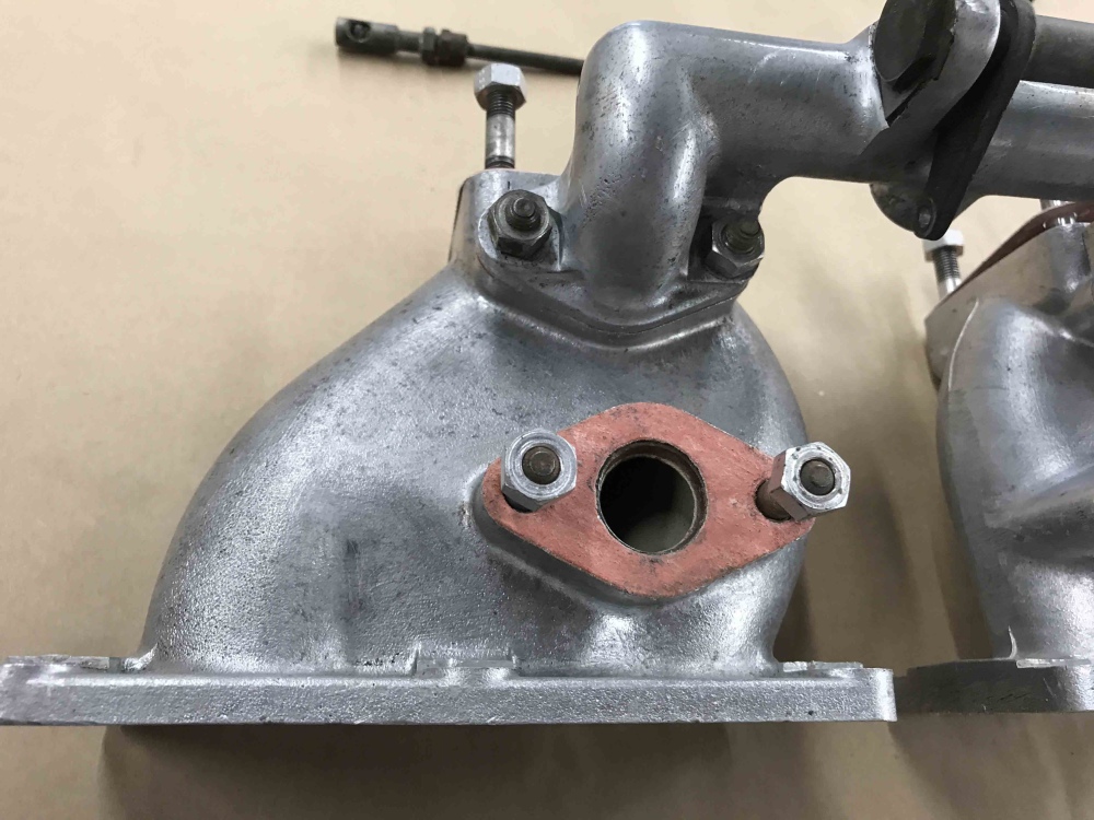 Jaguar XKE E Type 3.8 Triple SU Intake Manifolds and Linkage fits early ...