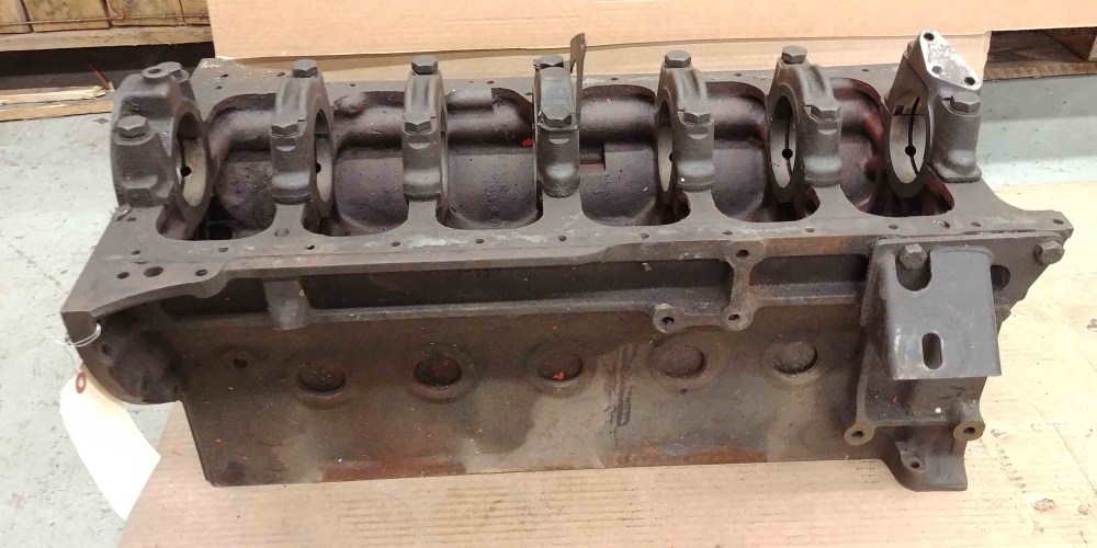 Jaguar XKE 4.2 Series 2 Engine Block with Matching Main Caps Ready for ...