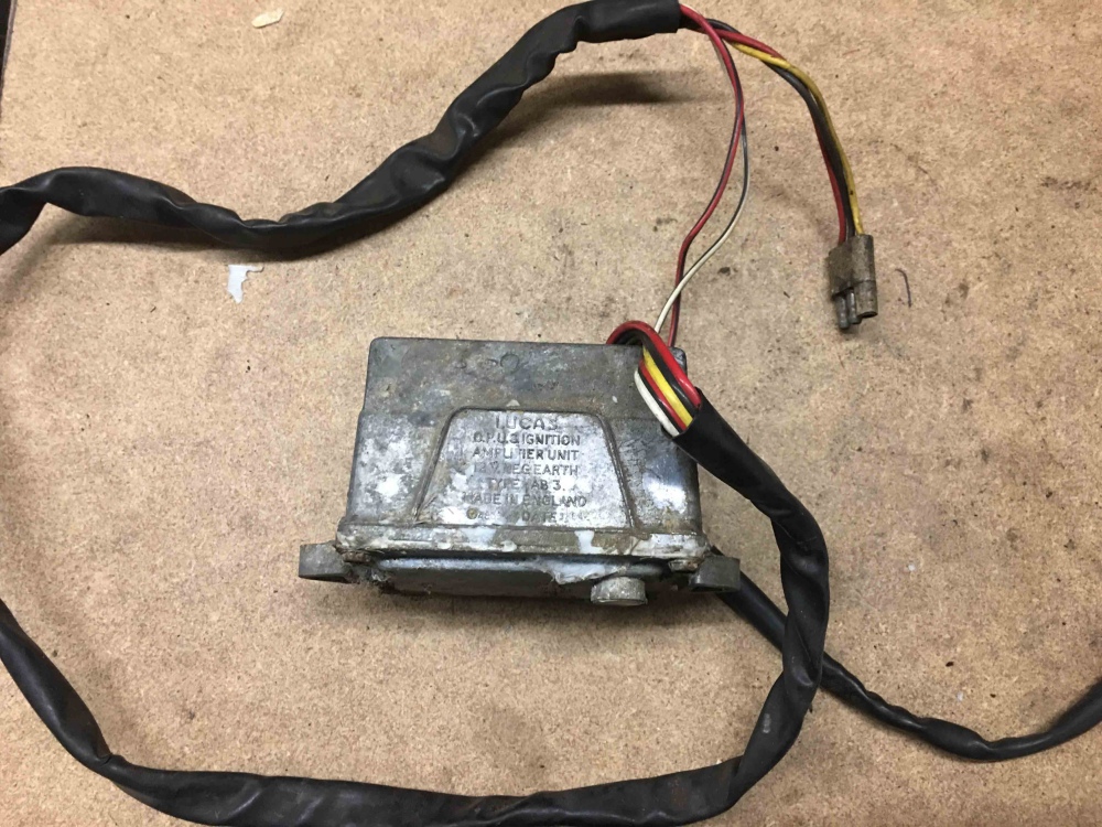 JAGUAR E TYPE XKE SERIES 3 V12 LUCAS O.P.U.S. IGNITION AMPLIFIER UNIT ...