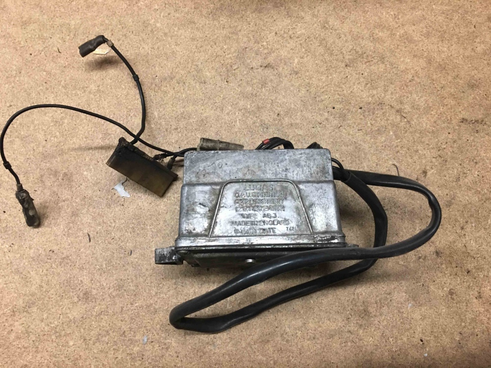 JAGUAR E TYPE XKE SERIES 3 V12 LUCAS O.P.U.S. IGNITION AMPLIFIER UNIT ...