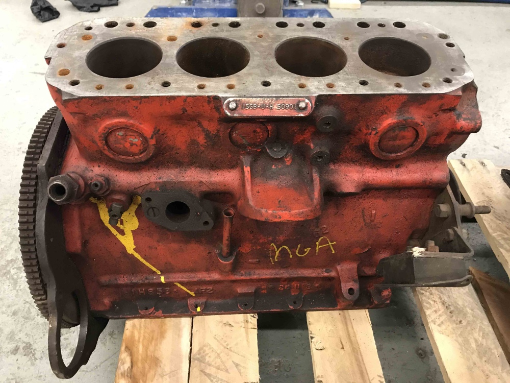 MG MGA 1500 4 CYLINDER ENGINE SHORT BLOCK 15GB - U - H 50901 MGA ...