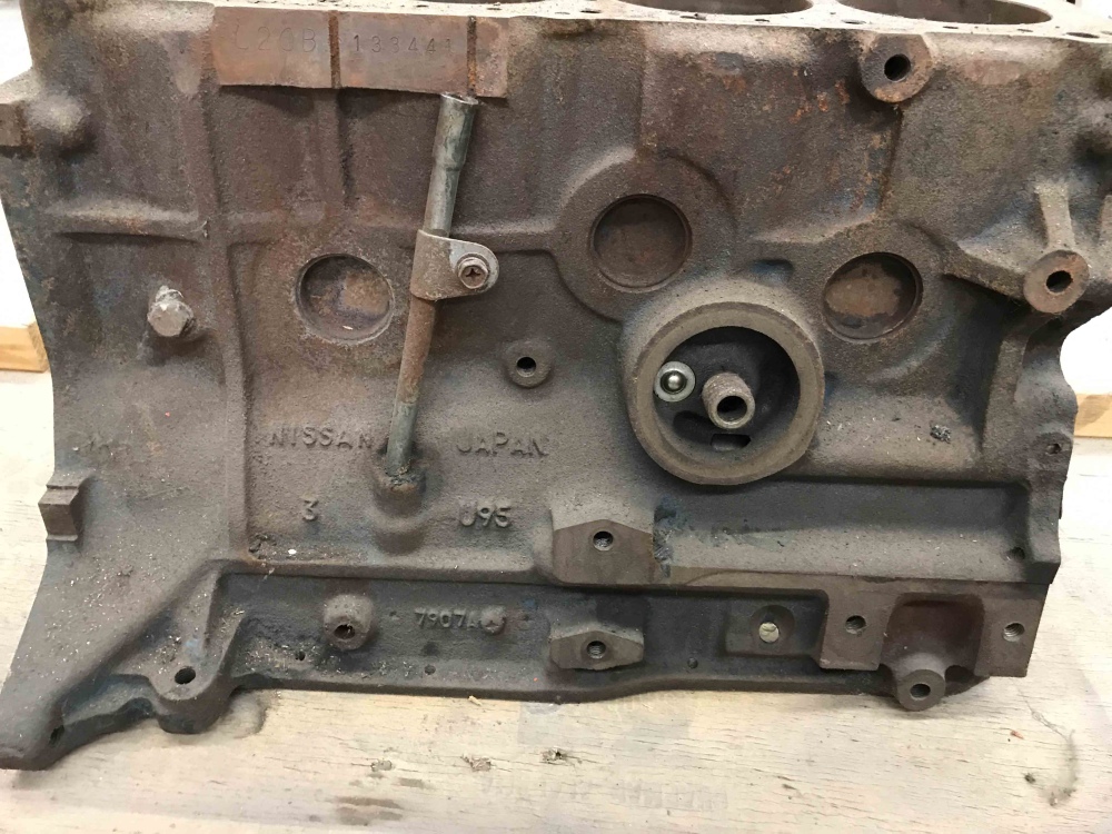 NISSAN L20B ENGINE BLOCK DATSUN 610 710 620 200SX 200B 510 720 1974 TO ...