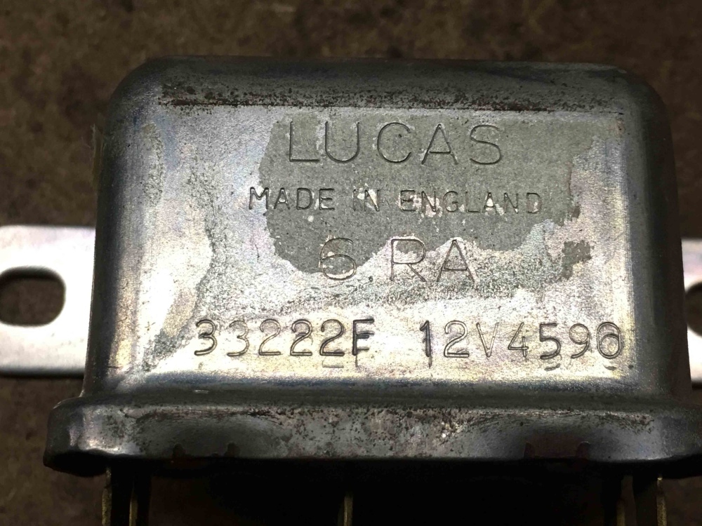 65 - 80 ROLLS ROYCE SILVER SHADOW LUCAS RELAY 6RA 33222F - For Sale ...