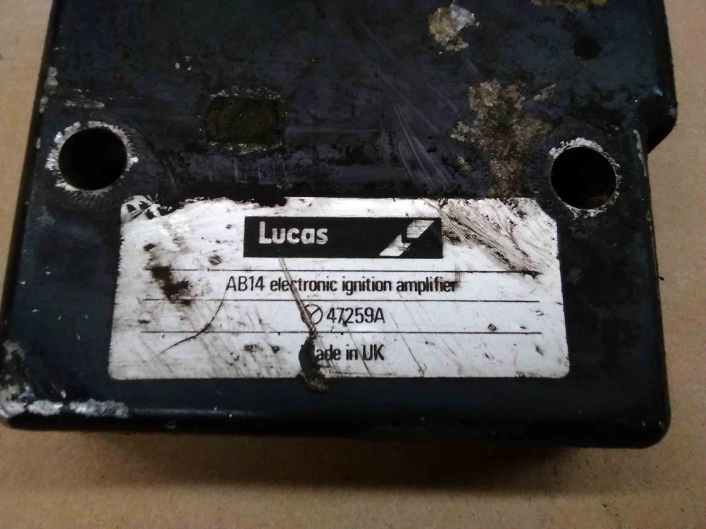 Jaguar XJ6 1980-1987 Ignition Amplifier DAC3848 Lucas AB14 47259A - For ...