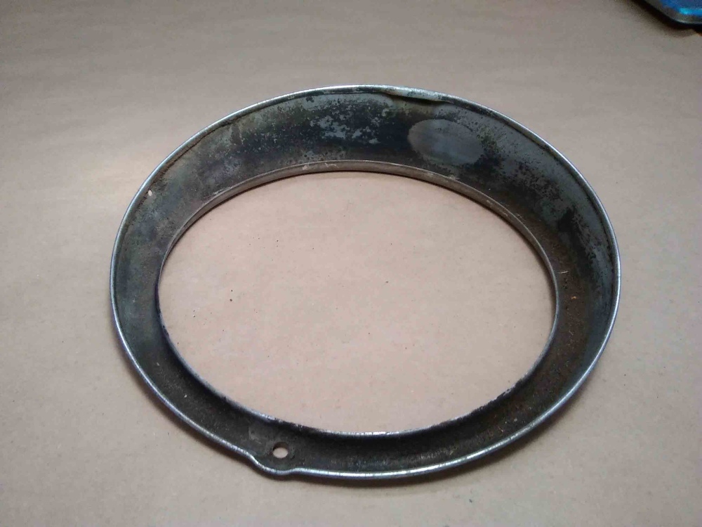 Vintage VW Headlight Headlamp Bezel Trim Chrome Ring Beetle Bug Bus OEM ...