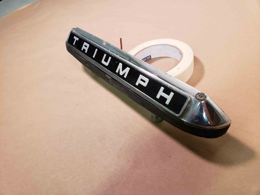 TRIUMPH TR6 STAG GT6 SPITFIRE LUCAS L766 NUMBER LICENSE PLATE LIGHT ...