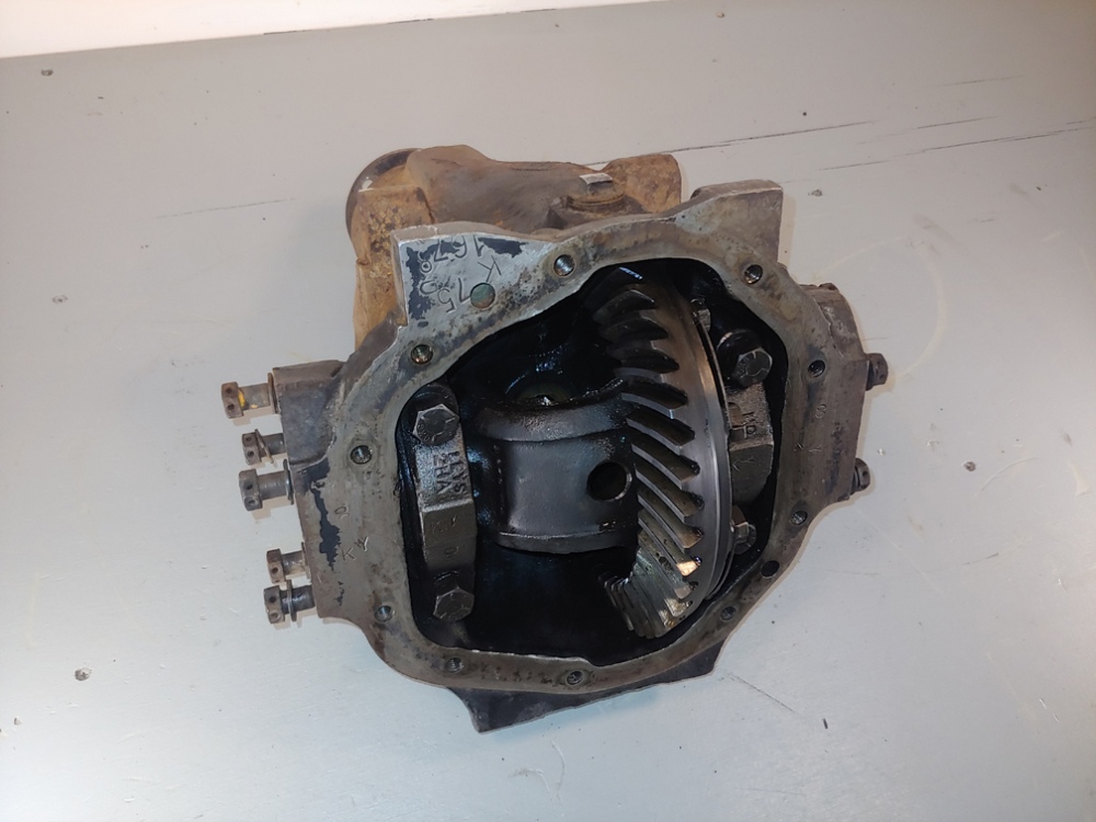 Jaguar XKE E-Type Original Rear End Differential 3.31 IRS Pumpkin OEM ...