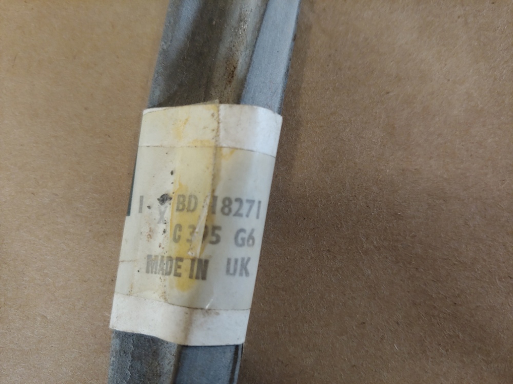 Jaguar MK2 MK II S-Type 420 Door Sill Rubber Seal BD18271 NOS - For ...